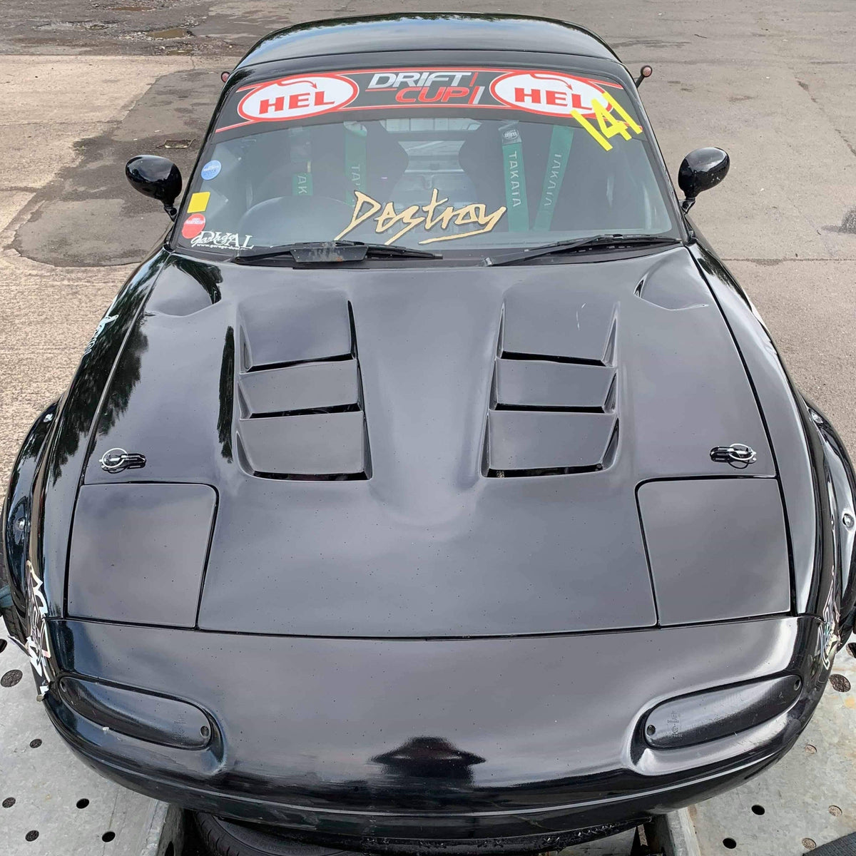 Mazda MX5 Miata NA MK1 Vented Bonnet — Destroy Or Die